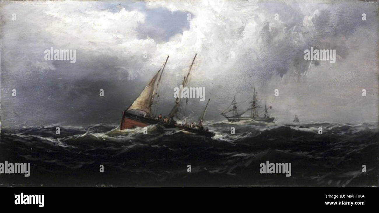 After a Gale--Wreckers. between 1872 and 1878. Brooklyn Museum - After ...