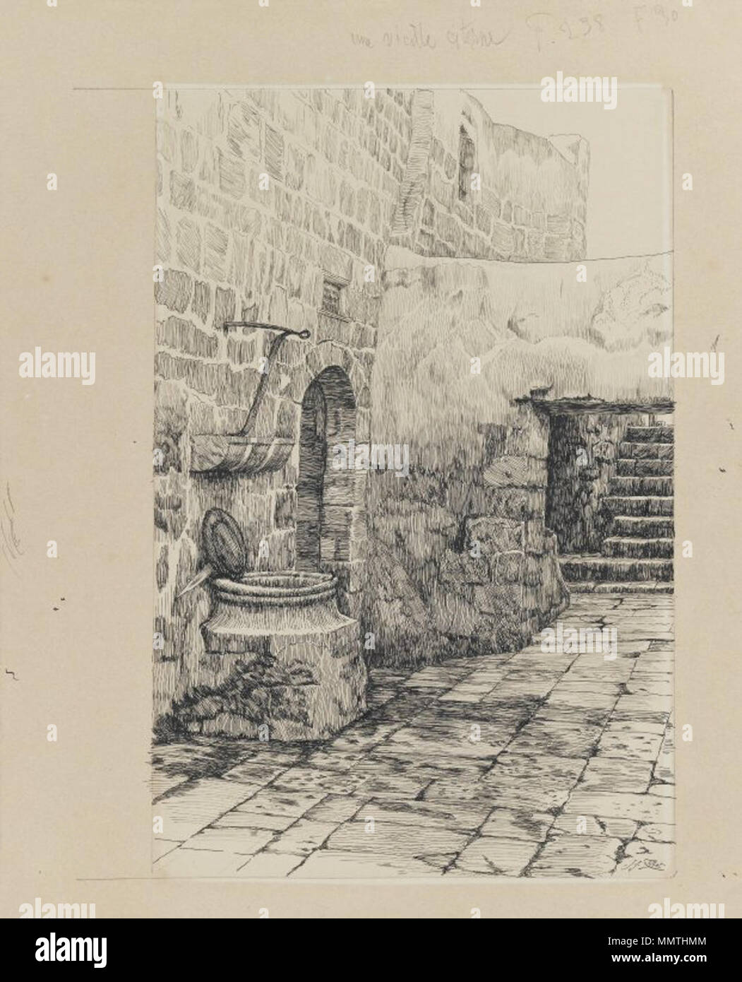 An Old Cistern. between 1886 and 1889. Brooklyn Museum - An Old Cistern ...