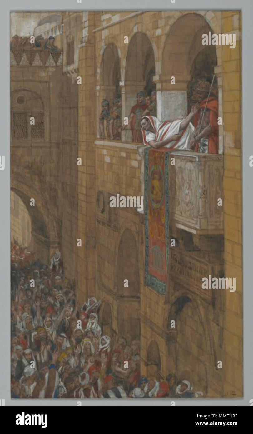 Français : Ecce Homo English: Behold the Man . between 1886 and 1894 ...