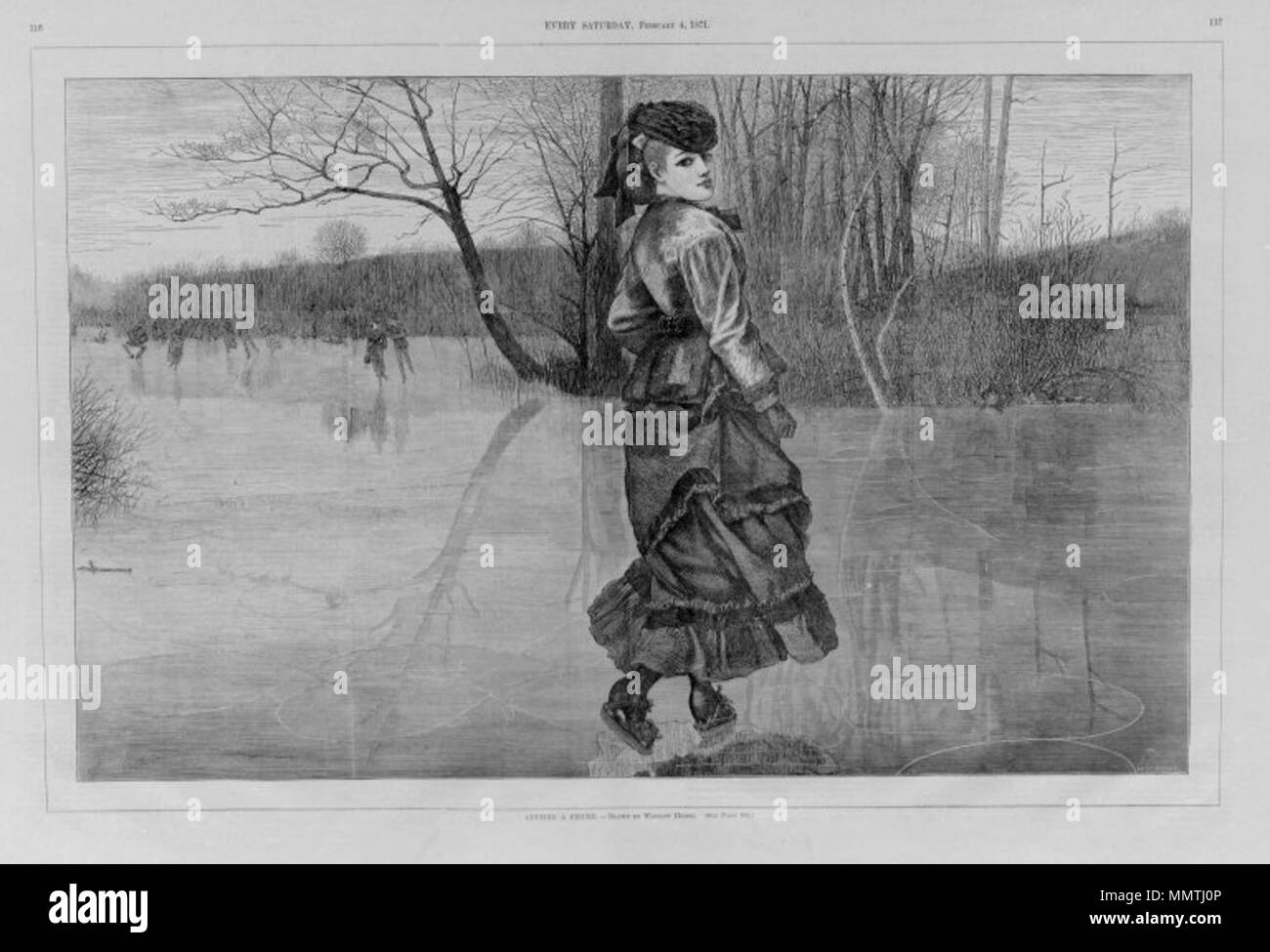 Cutting a Figure. circa 1871. Brooklyn Museum - Cutting a Figure ...