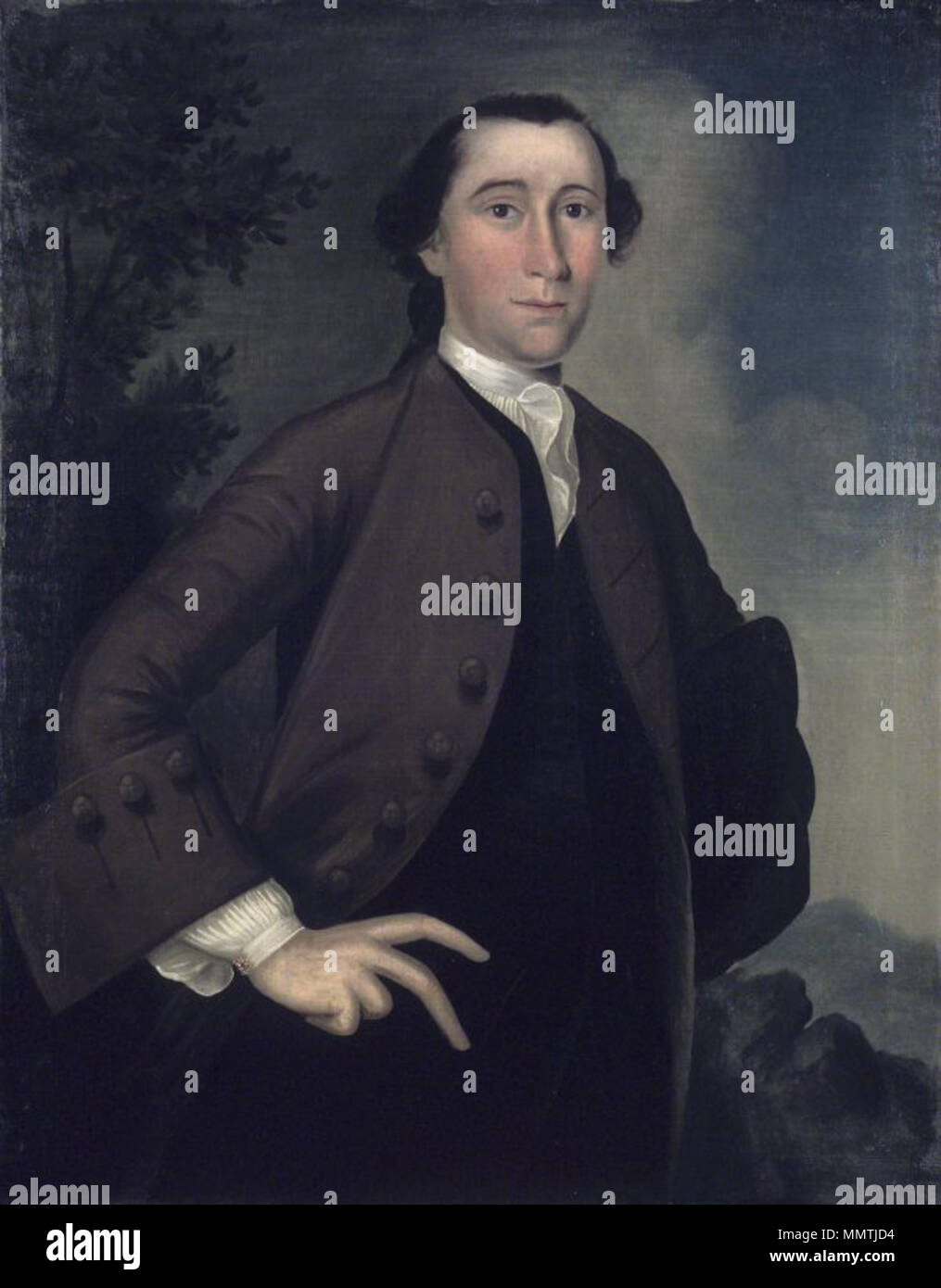 John Haskins. circa 1759. Brooklyn Museum - John Haskins - Joseph ...