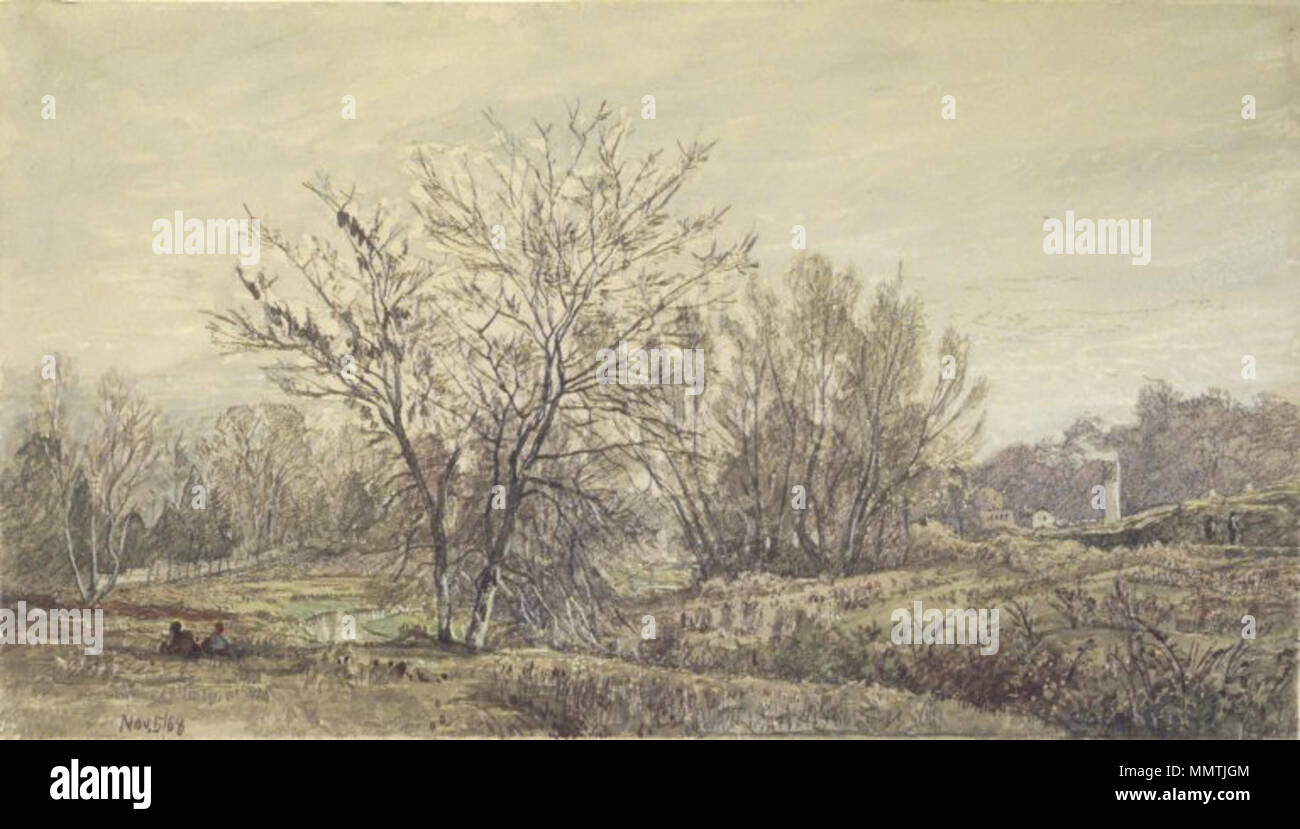 Landscape. circa 1868. Brooklyn Museum - Landscape - William Trost ...