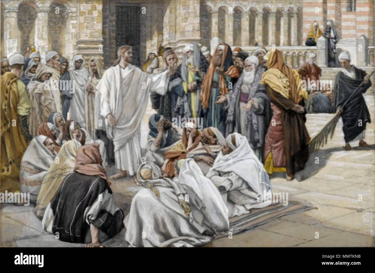 Pharisees question jesus hi-res stock photography and images - Alamy