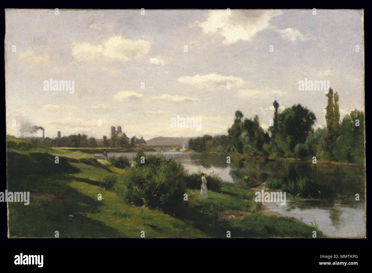 The river seine at mantes hi-res stock photography and images - Alamy