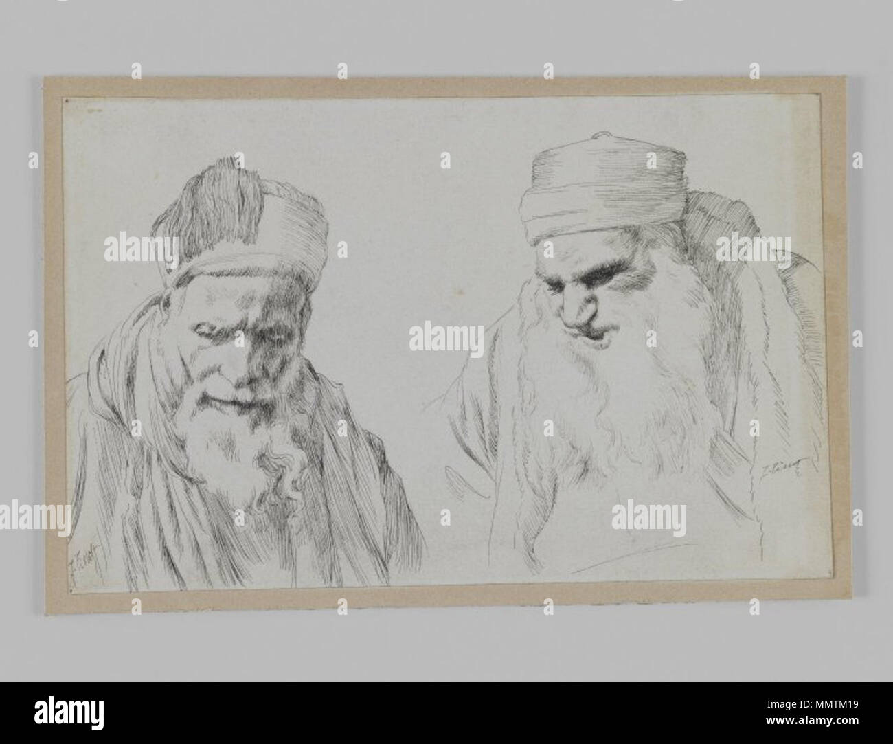 Types of Jews. between 1886 and 1889. Brooklyn Museum - Types of Jews ...