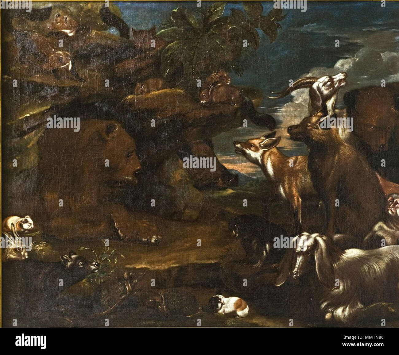 Animals in the Garden of Eden. 17th century. Jacob van der Kerckhoven ...