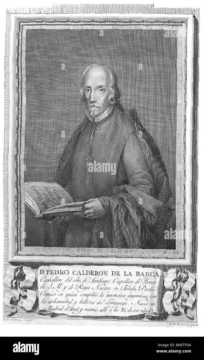 Pedro Calderón de la Barca 02 Stock Photo - Alamy