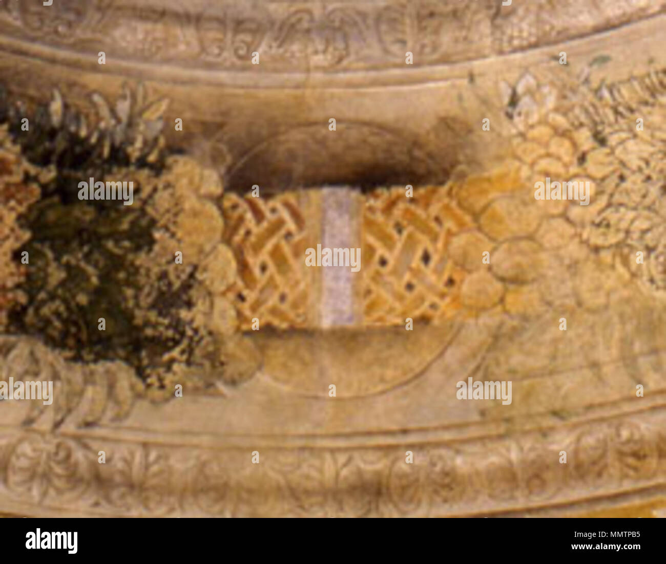 . oculo: detail Camera picta - Ceiling. between 1465 and 1474. Camera ...