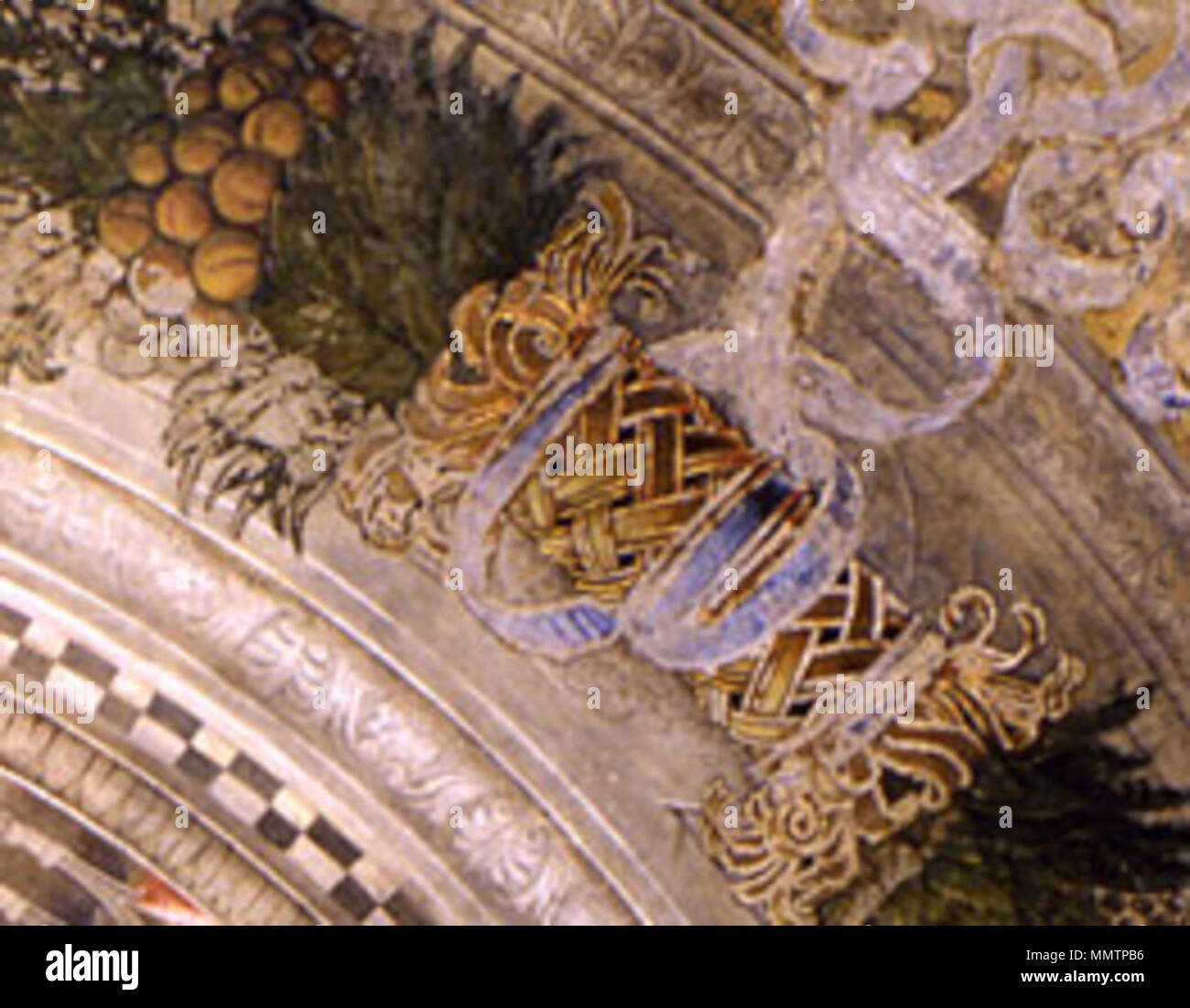 . oculo: detail Camera picta - Ceiling. between 1465 and 1474. Camera ...