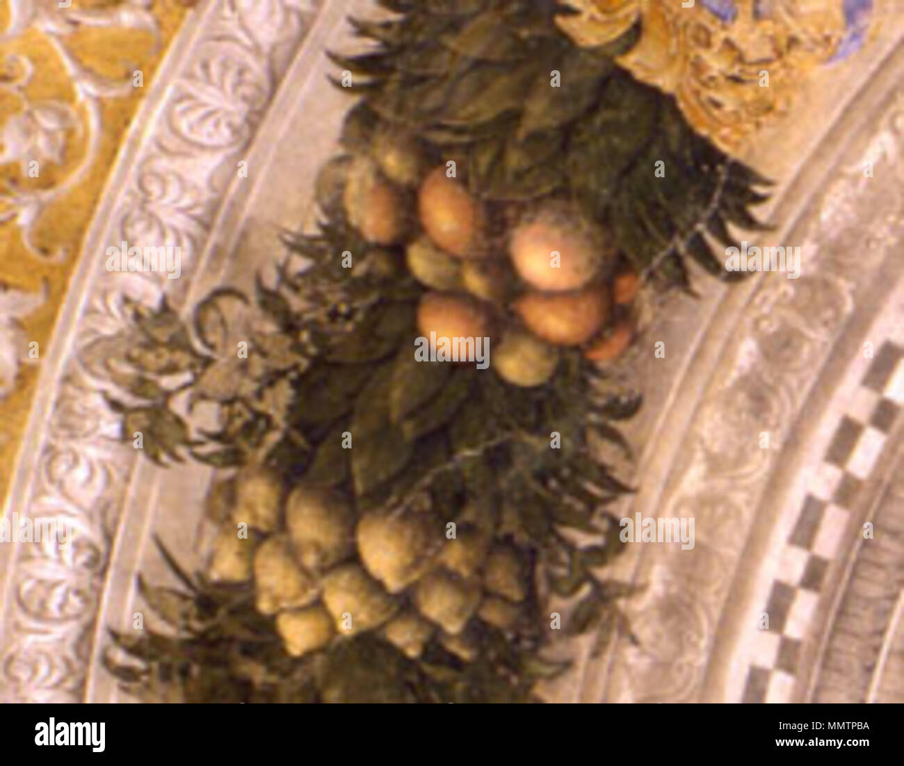 . oculo: detail Camera picta - Ceiling. between 1465 and 1474. Camera ...