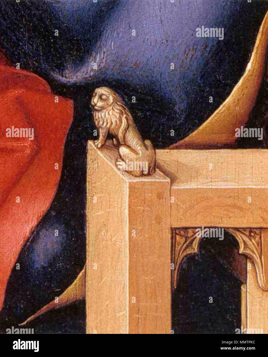 . English: The Mérode Altarpiece (Central panel) Oil on wood, 64,1 x ...