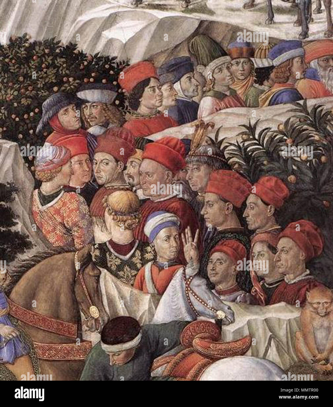 Frescoes Palazzo Medici Riccardi Florence