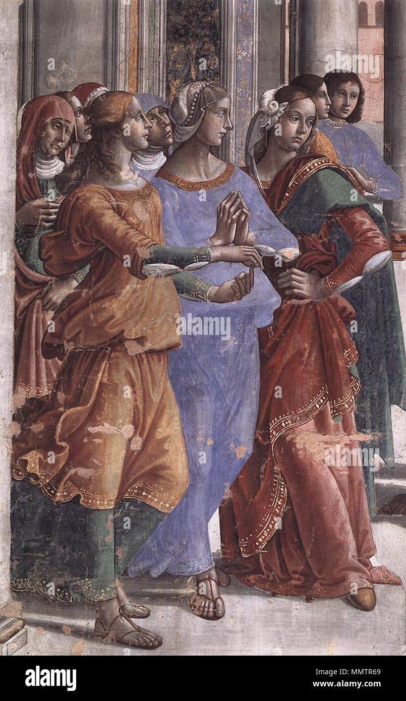 The Presentation of the Virgin Mary in the Temple of Jerusalem (detail ...