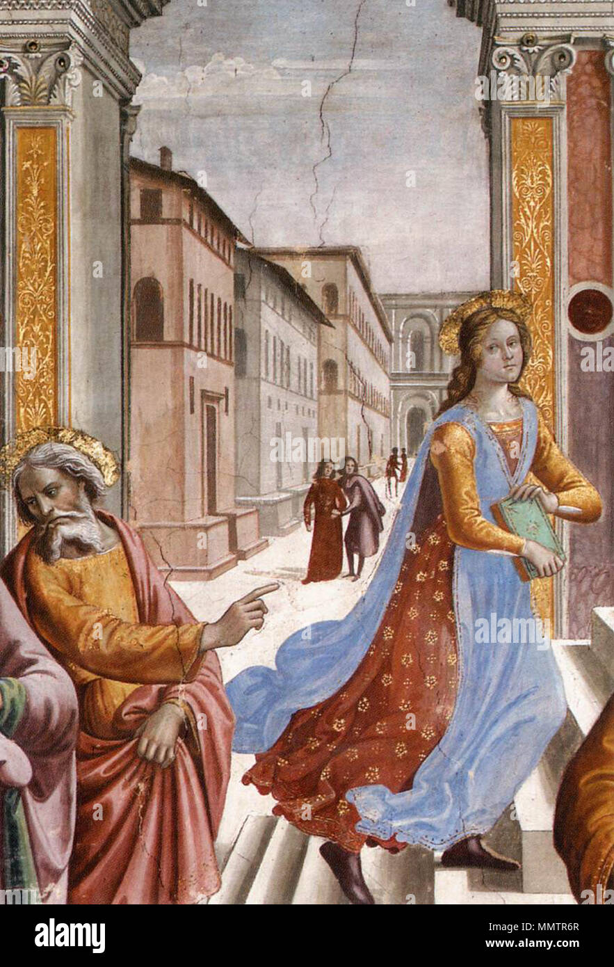 The Presentation of the Virgin Mary in the Temple of Jerusalem (detail ...