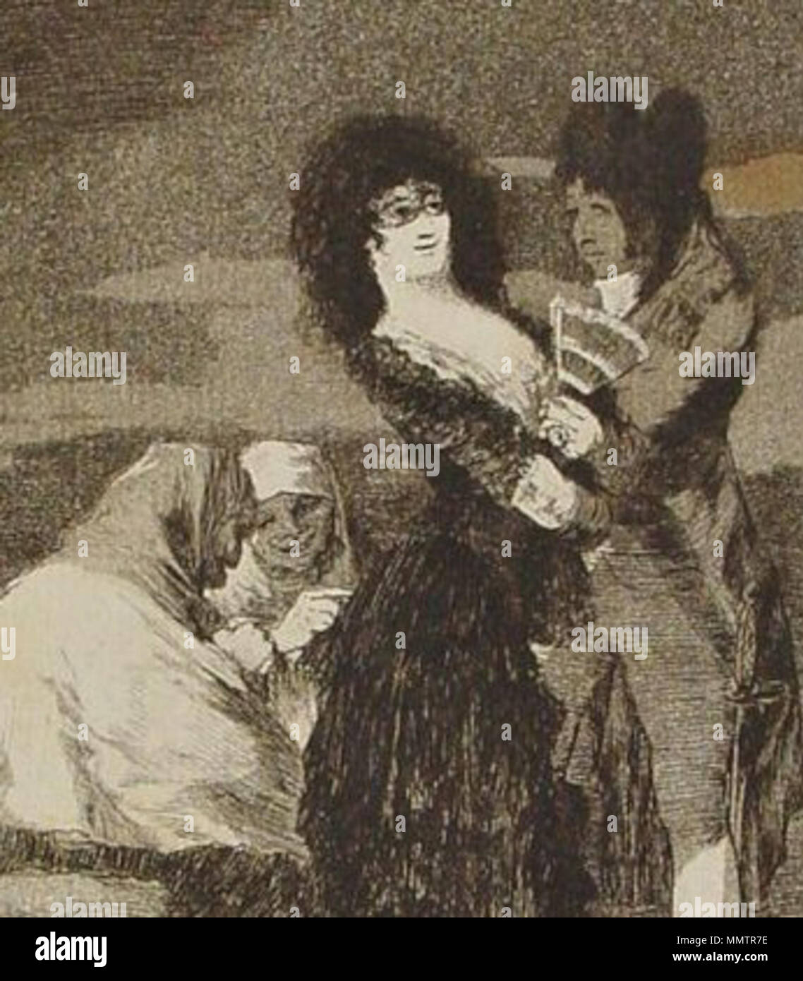 . Detalle 2 del Capricho nº 5: Francisco Goya y Lucientes, Pintor de ...