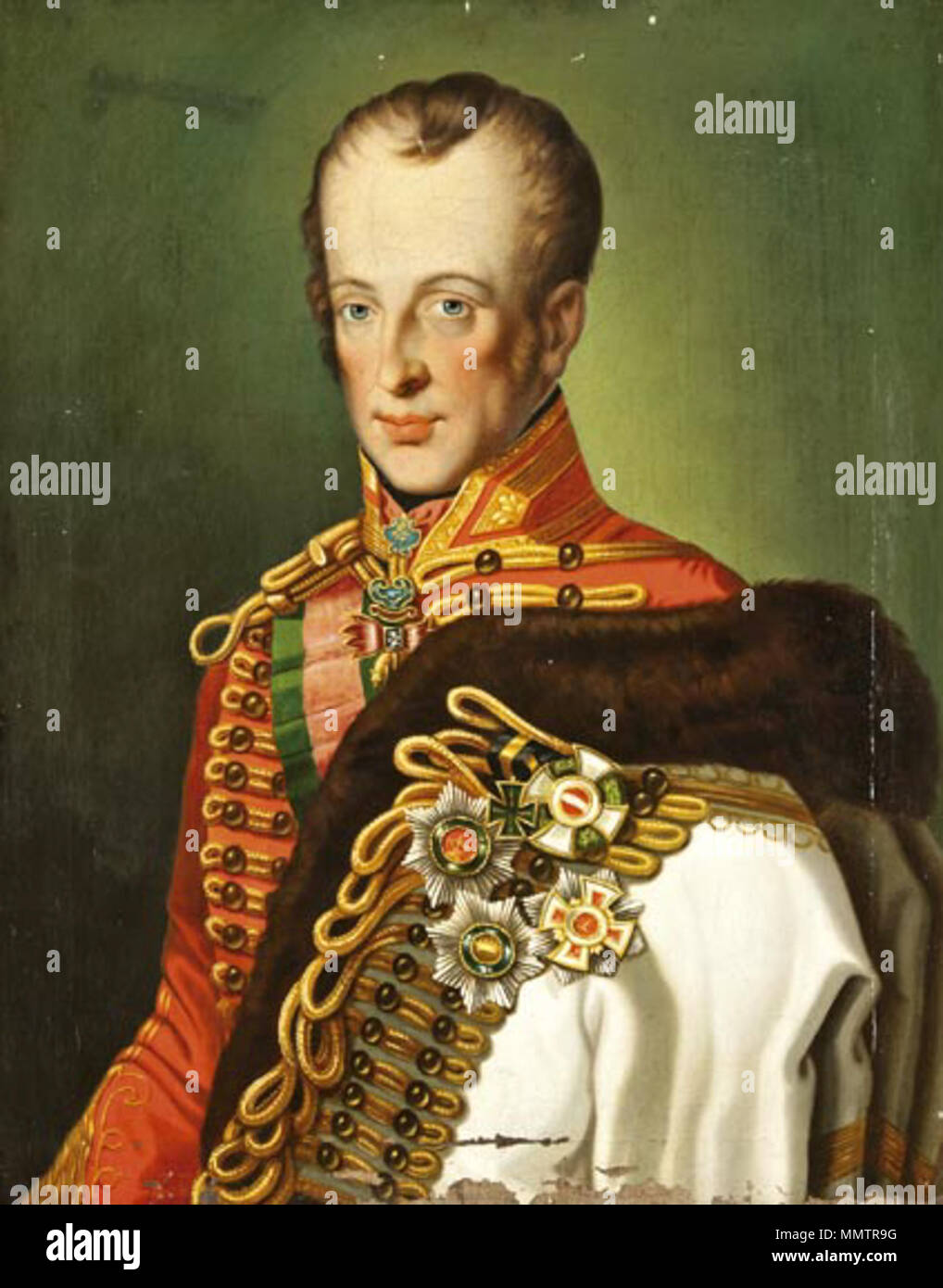 V. Ferdinánd magyar király Stock Photo - Alamy