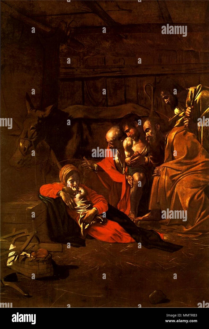 . Italiano: Adorazione dei pastori. Adoration of the Shepherds. 1609 ...