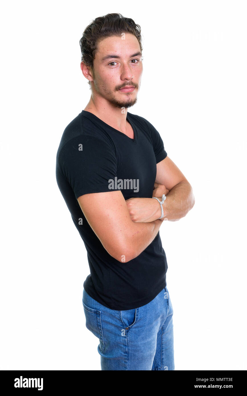 Man standing arms at side hi-res stock photography and images - Alamy