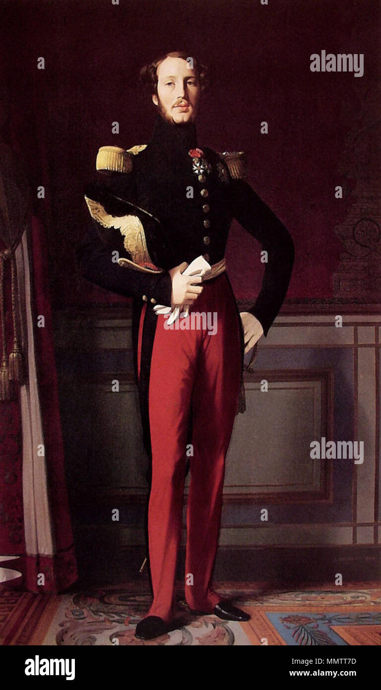 English: Prince Ferdinand Philippe of Orléans, Duke of Orléans . 1842 ...