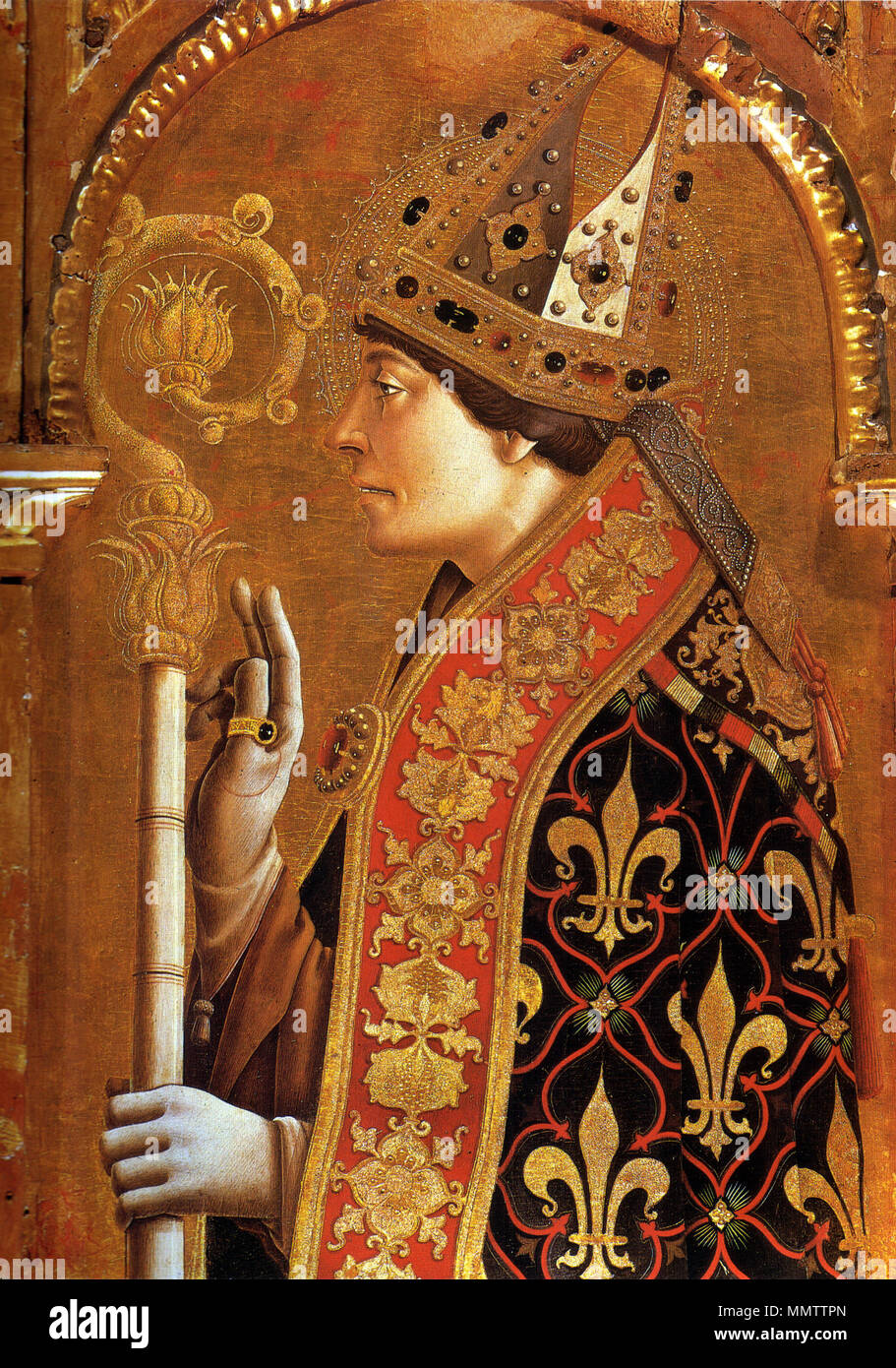 . Carlo crivelli, montefiore, san ludovico . 1470s. see filename or category Carlo crivelli ...