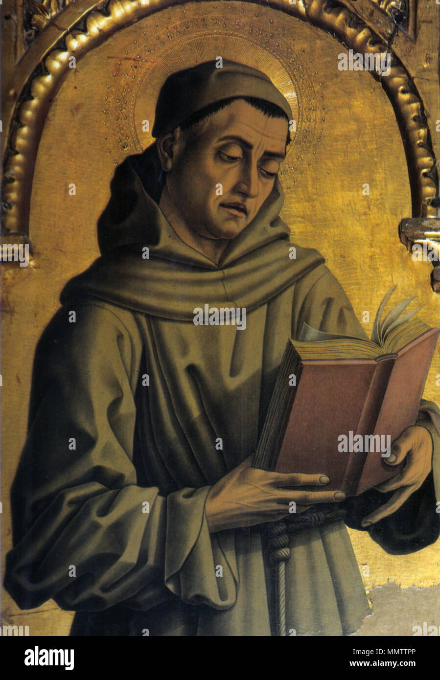 . Carlo crivelli, montefiore, santo francescano . 1470s. see filename or category Carlo crivelli ...