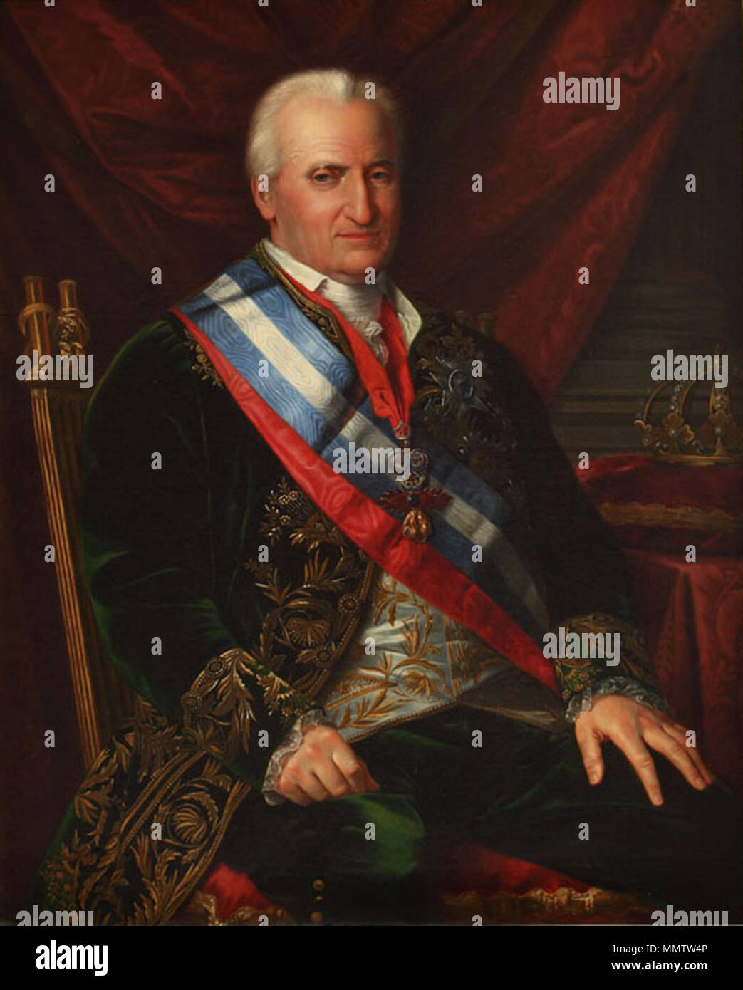 Carlos IV de España (Palacio Real de Aranjuez Stock Photo - Alamy