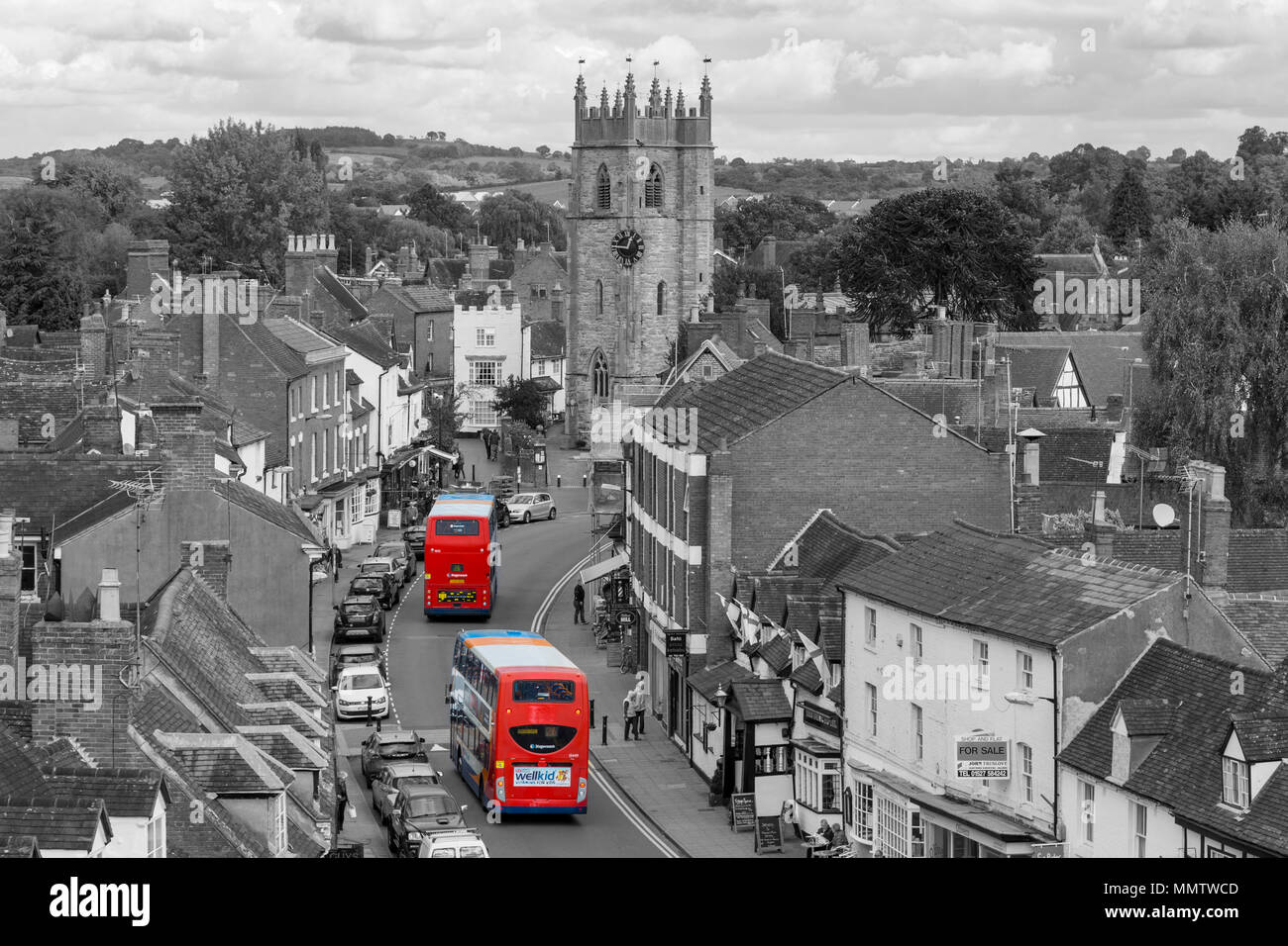Alcester high street hi-res stock photography and images - Alamy