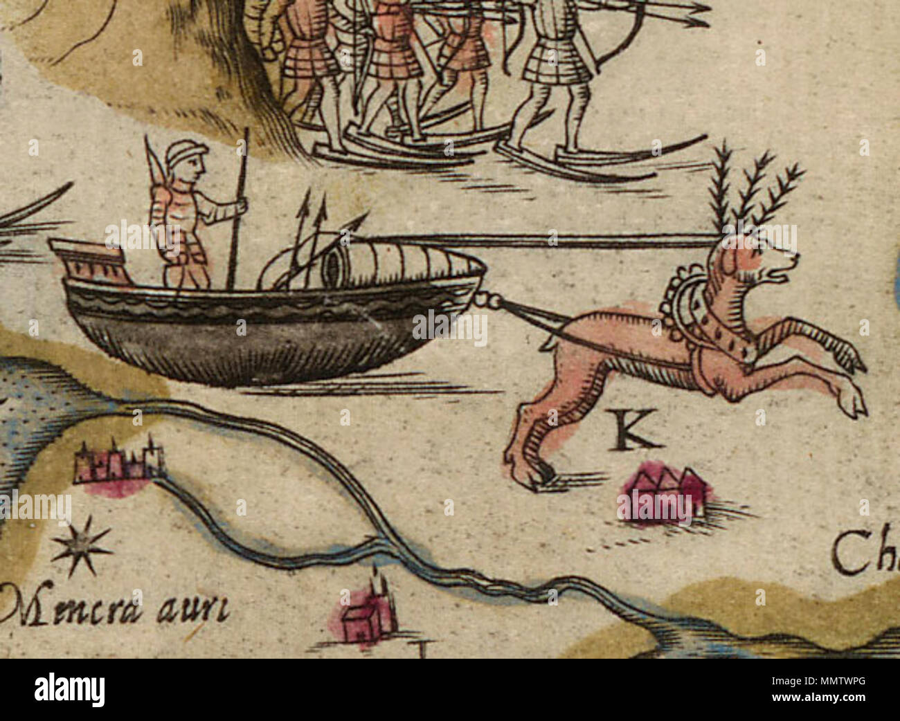 Olaus magnus carta marina hi-res stock photography and images - Alamy