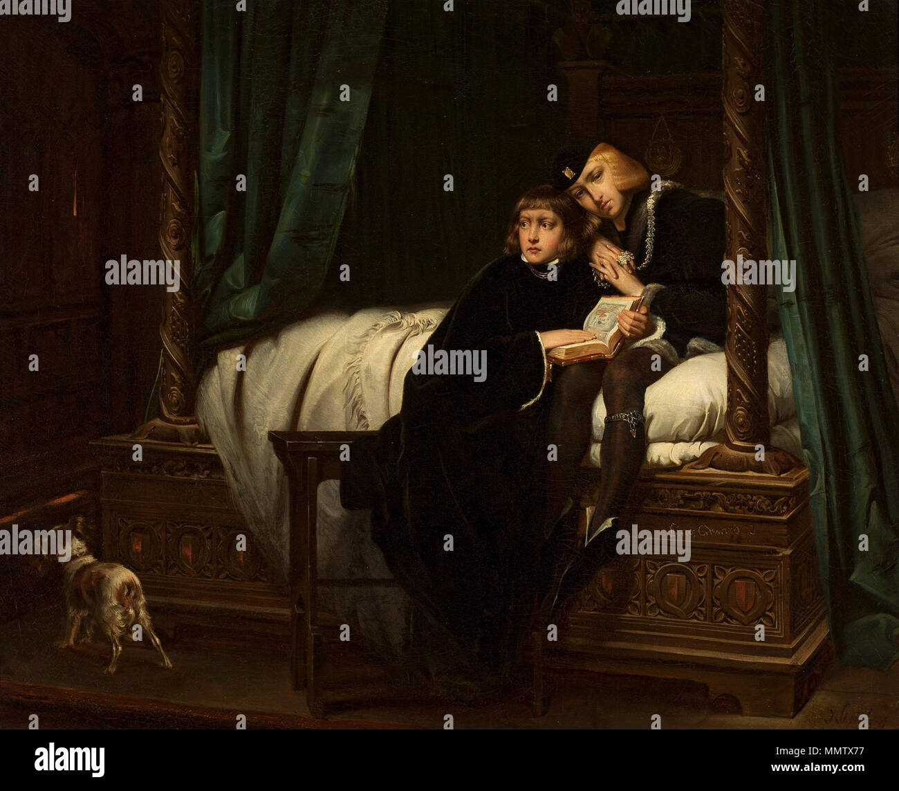 Children of King Edward.. 1847. Simmler Children of King Edward Stock ...