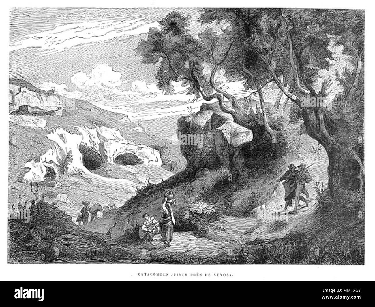 Catacombes juives prés de Venosa Stock Photo - Alamy