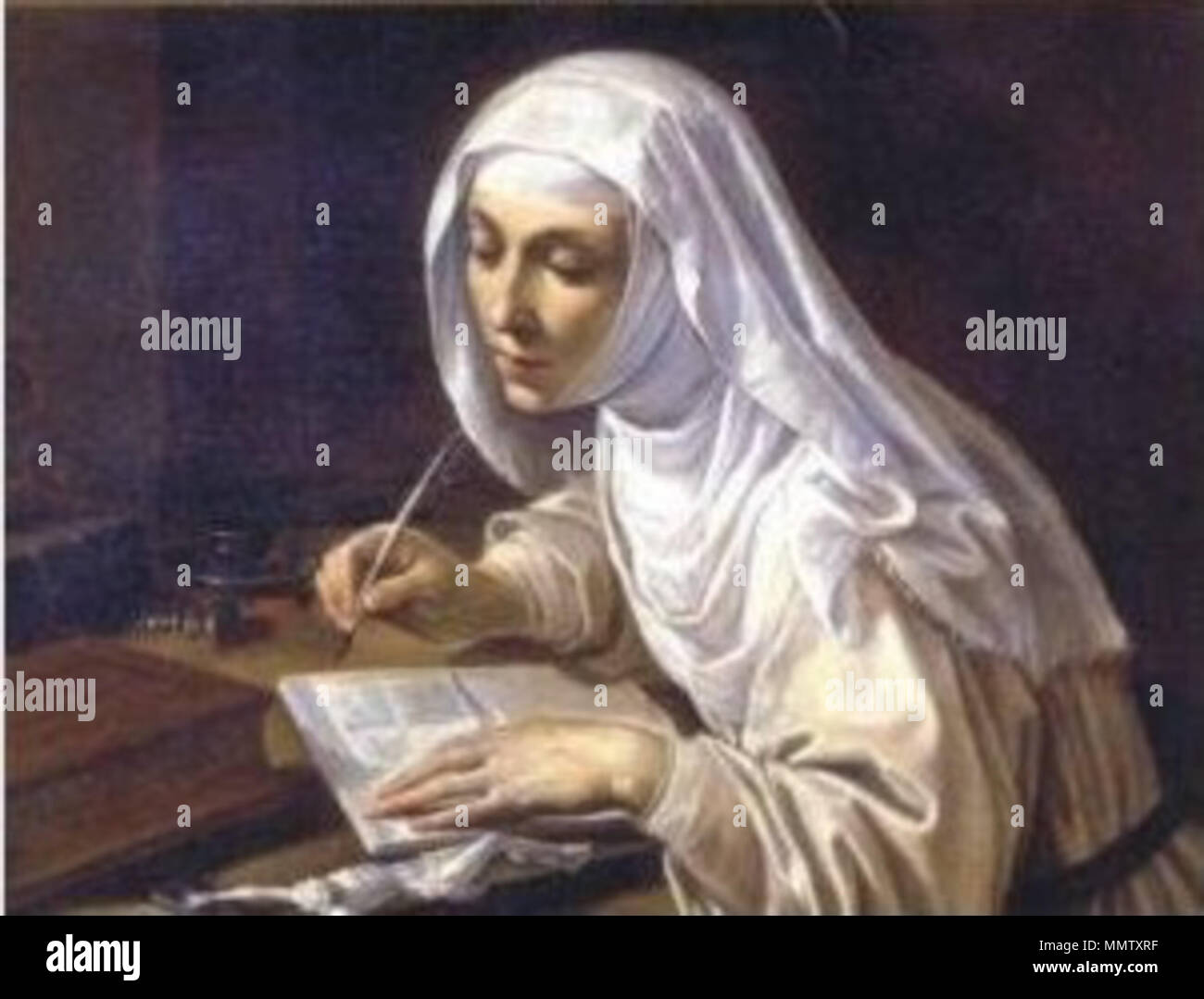 Saint catherine of siena writing hi-res stock photography and images ...