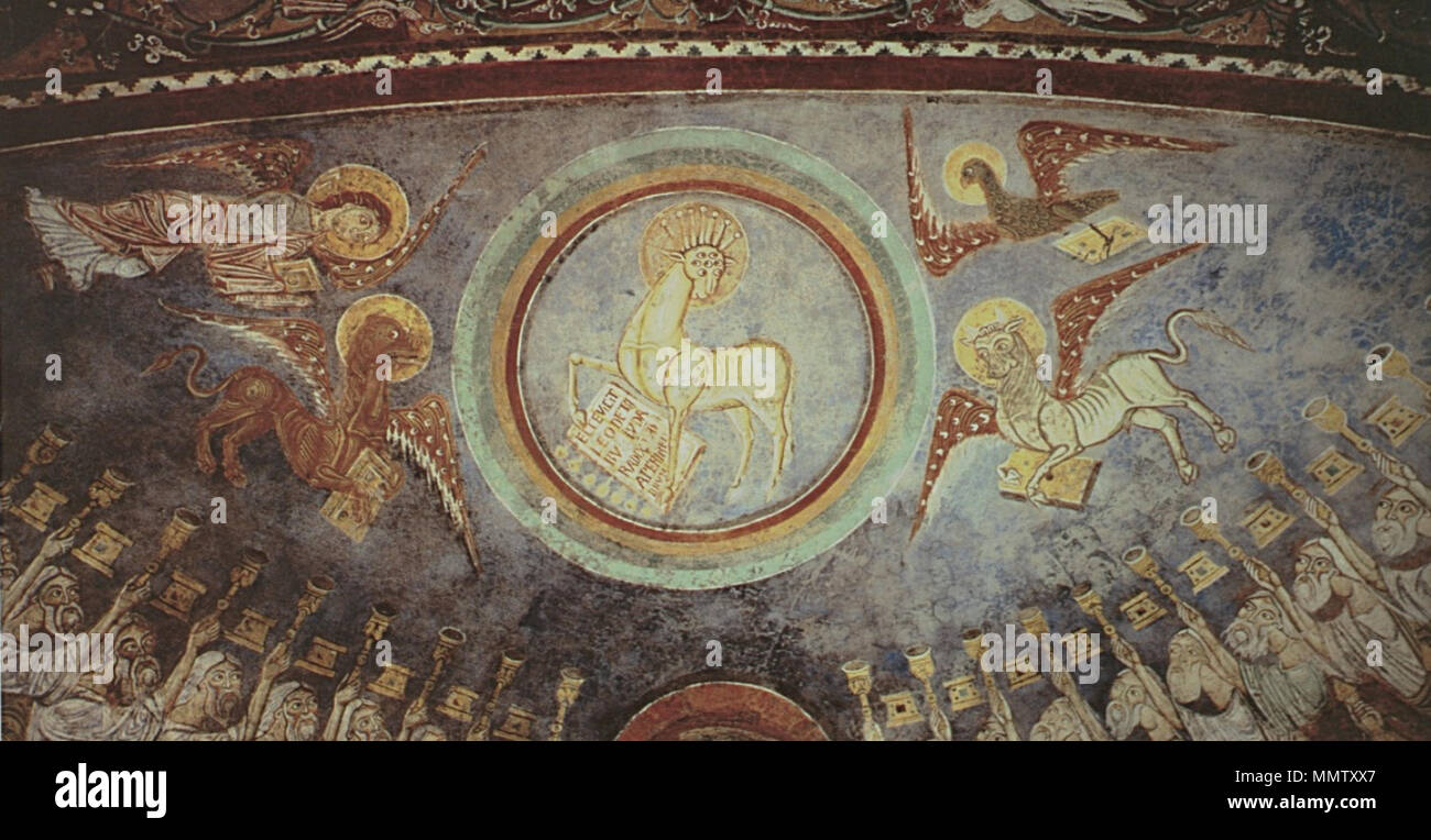 . Italiano: Cattedrale di Anagni - Affreschi . medieval. Unknown Cattedrale di Anagni ...