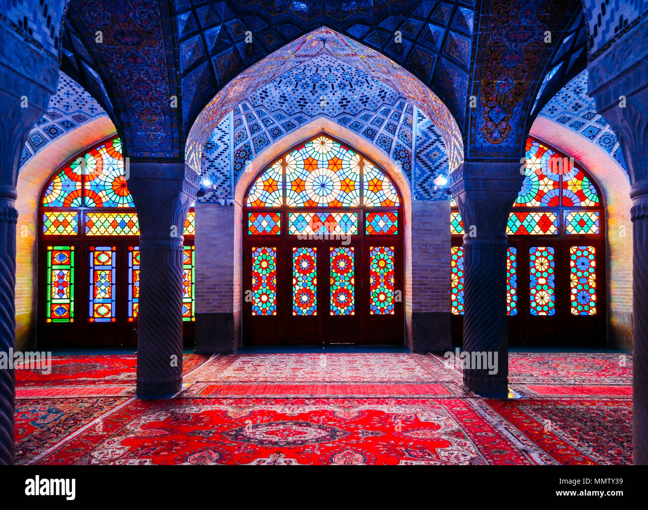 Nasir al mulk mosque hi-res stock photography and images - Alamy