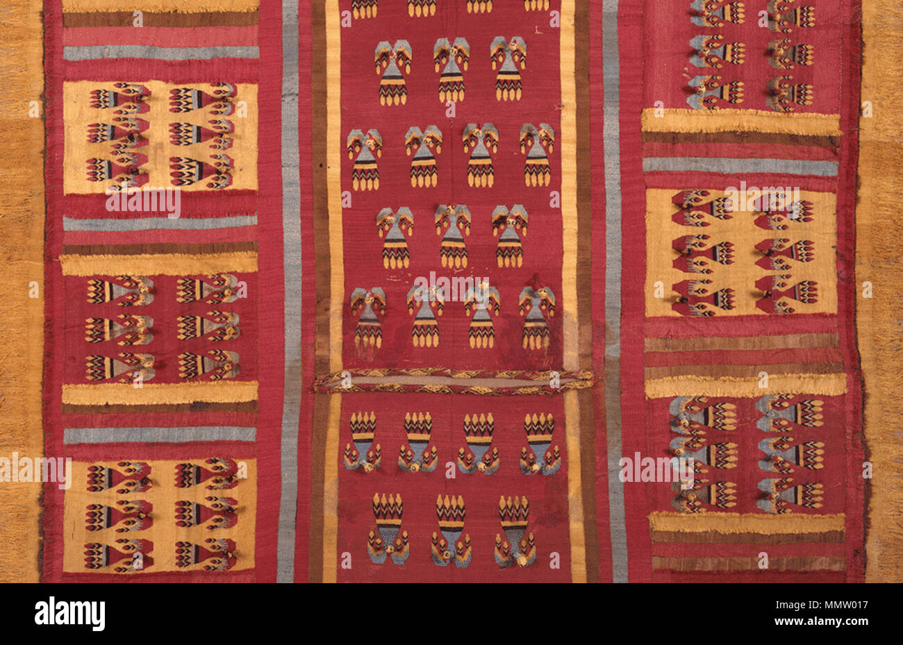 . English: Sleeved Tunic with Flying Condors (detail), Chancay culture ...