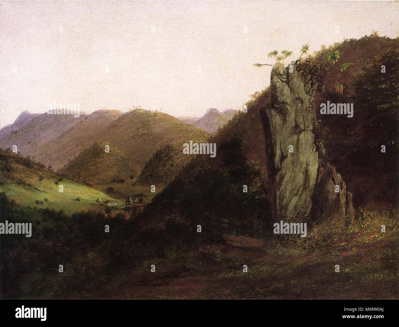 English: Cuban Landscape . 1857. Charles De Wolf Brownell - Cuban ...