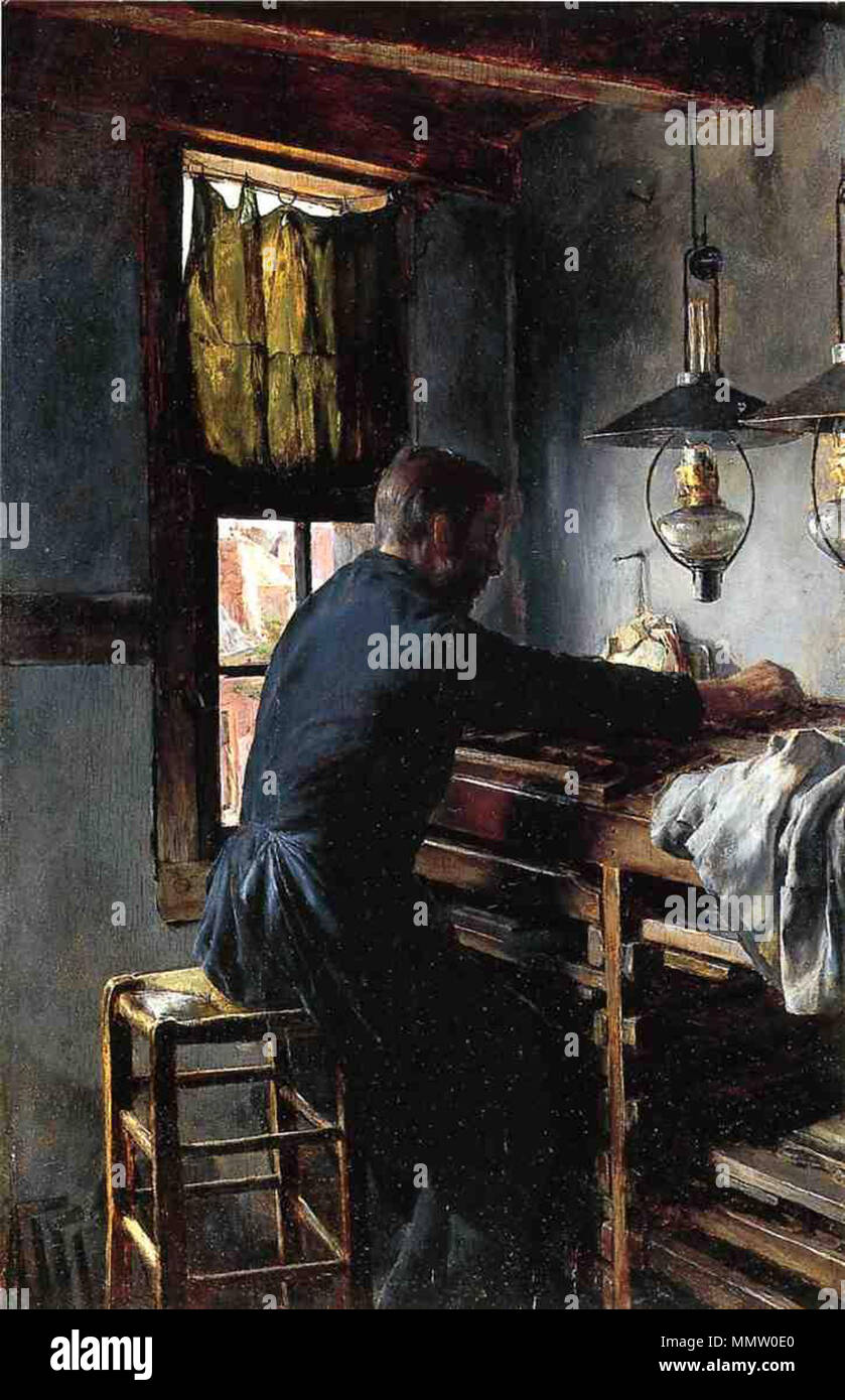 The Dutch typesetter. 1880s. Charles Frederic Ulrich - the Dutch ...