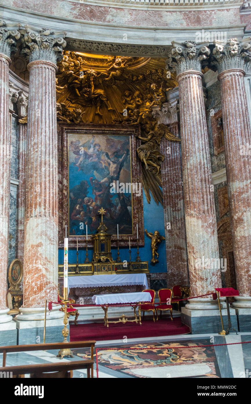 Rome Italy 2018 - Chiesa Sant Andrea al Quirinale - Church of Saint ...