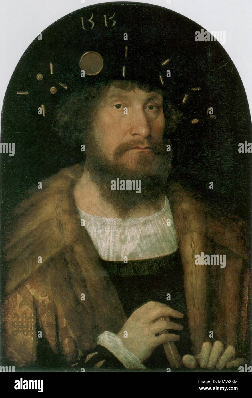 English: Christian II, Eesti: Taani kuningas Christian II portree ...