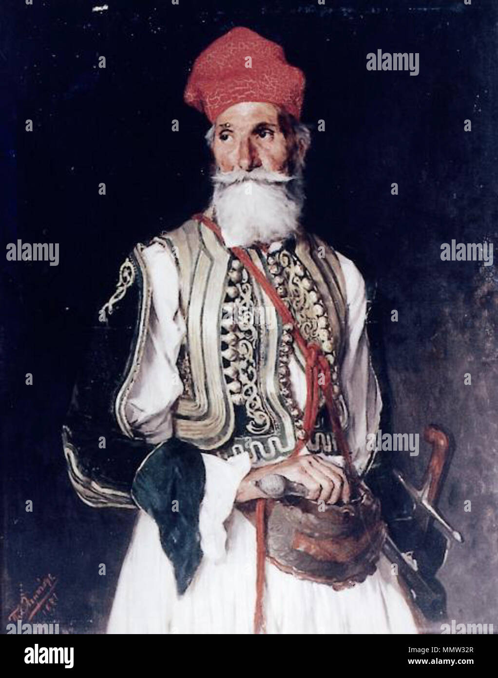 . English: Christos Kapsalis (1751-1826) - Greek Fighter of the 1821 ...