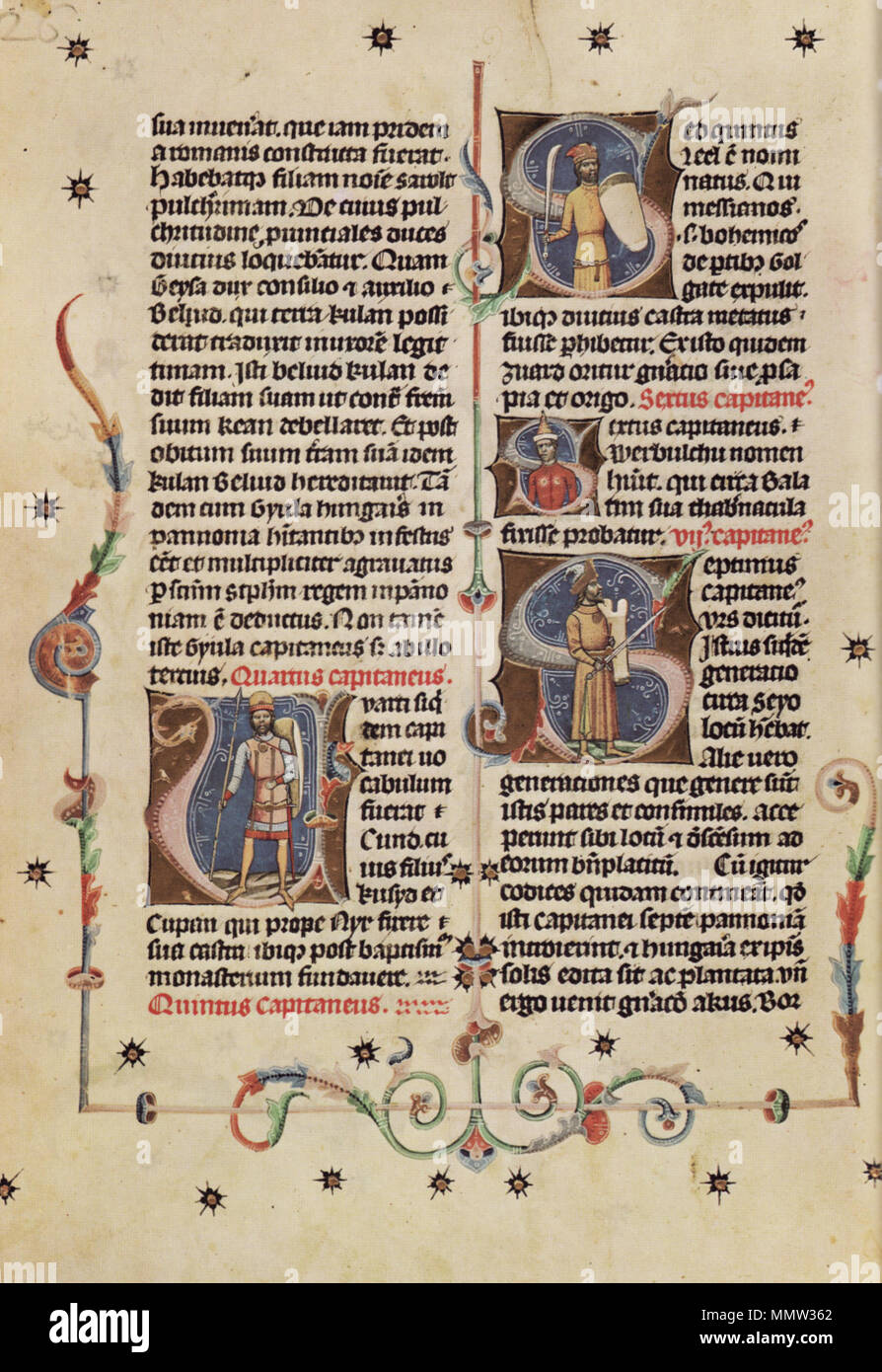 . English: Illuminated Chronicle; Chronicon Pictum; Képes Krónika ...