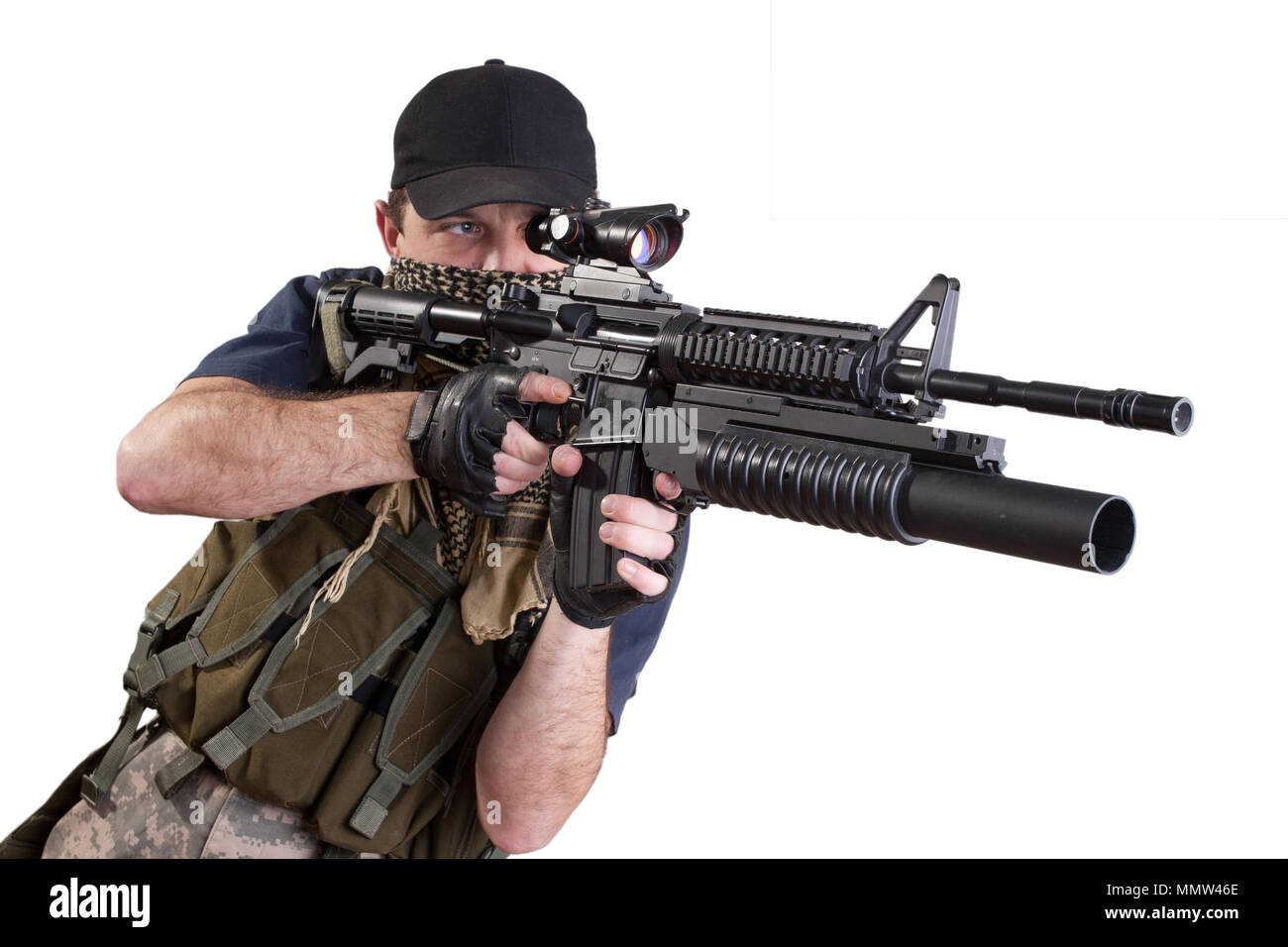 Iraq mercenary soldier hi-res stock photography and images - Alamy