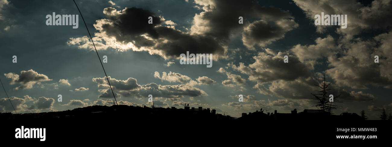 Clear sky sunet hi-res stock photography and images - Alamy