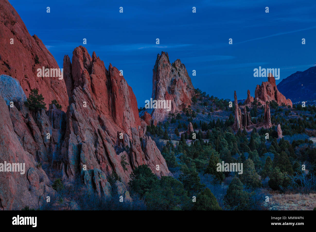 MARCH 8, 2017 GARDEN OF THE GODS, COLOARDO SPRINGS, CO, USA - a ...