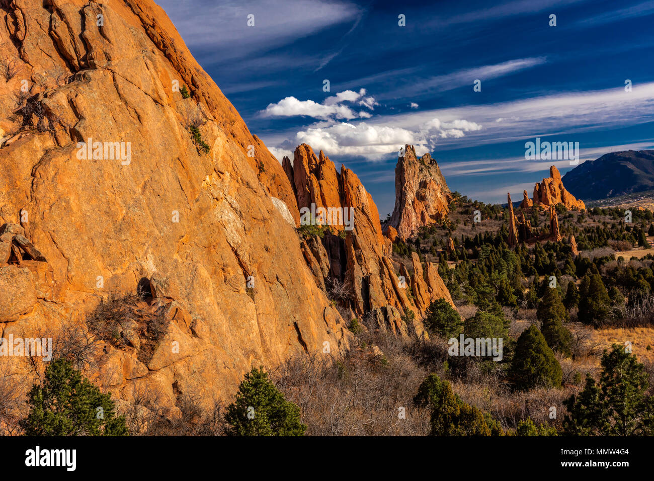 MARCH 8, 2017 GARDEN OF THE GODS, COLOARDO SPRINGS, CO, USA - a ...