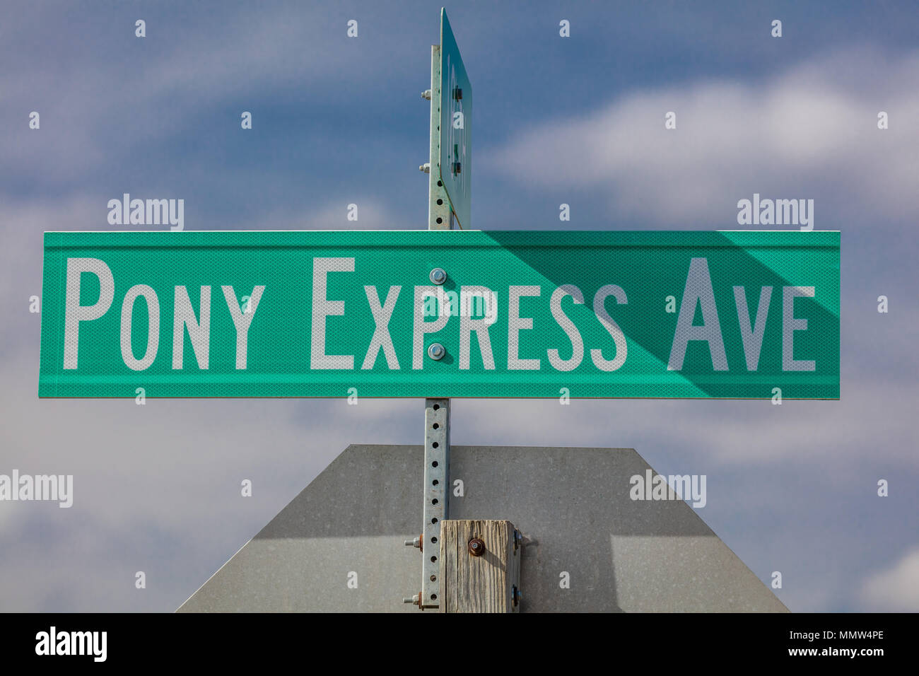 Pony express avenue hi-res stock photography and images - Alamy