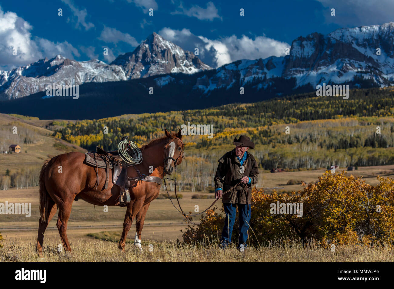 Slicker cowboy hi-res stock photography and images - Alamy