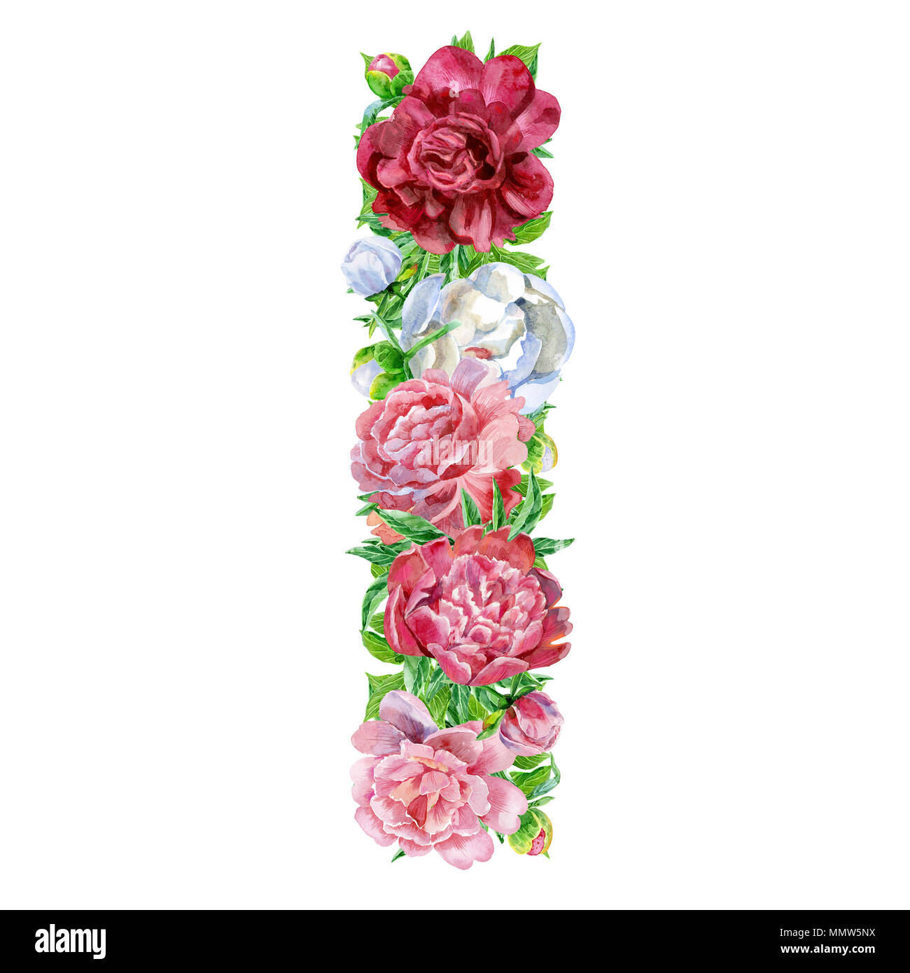 Colorful monogram letter alphabet Cut Out Stock Images & Pictures - Alamy