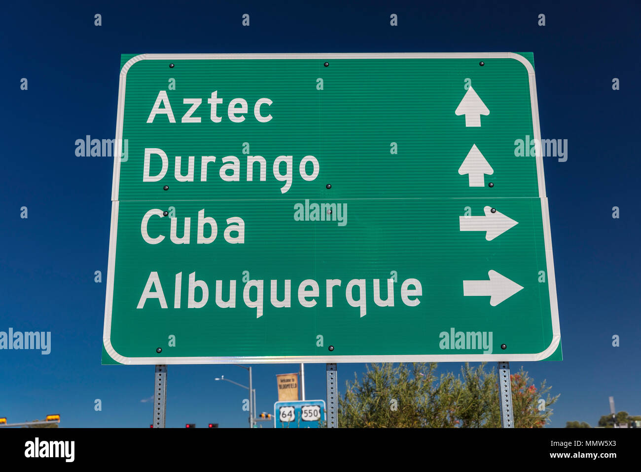 American road signs hi-res stock photography and images - Alamy