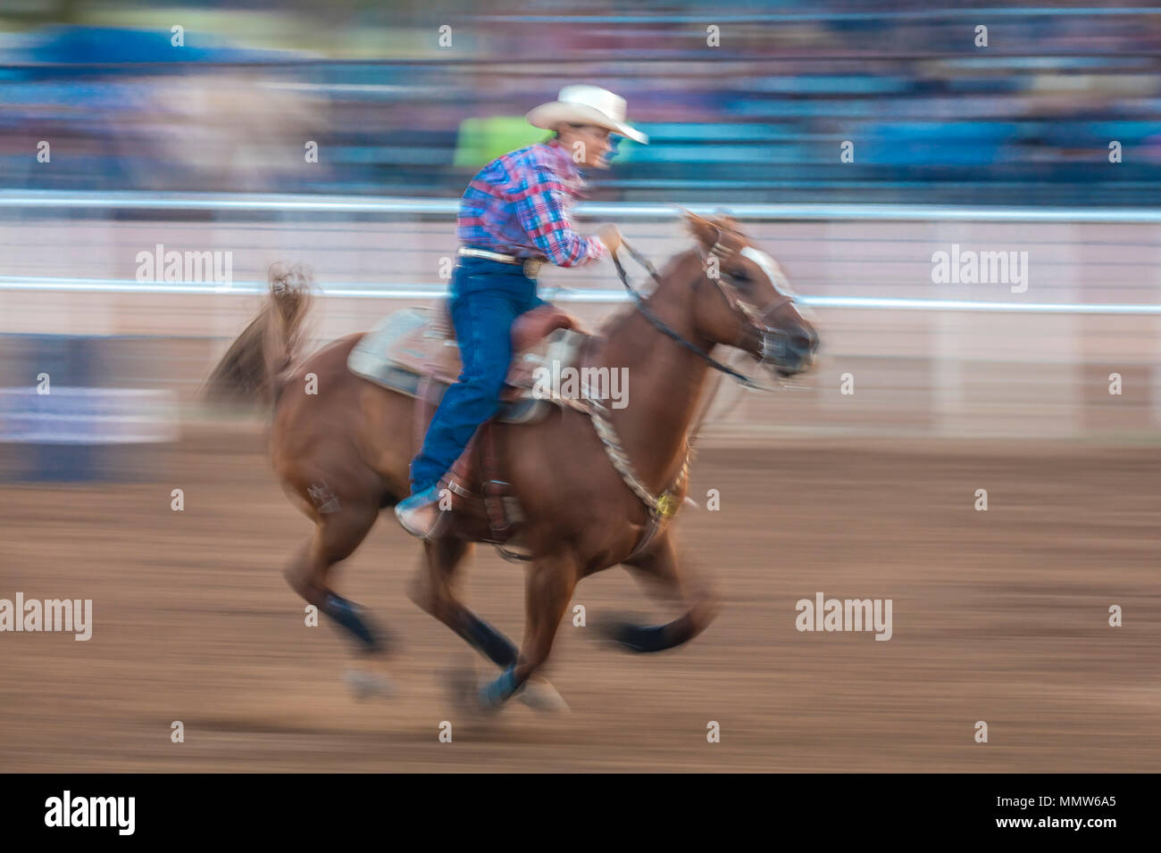 JULY 22, 2017 NORWOOD COLORADO - Cowgirl rides fast for best time ...
