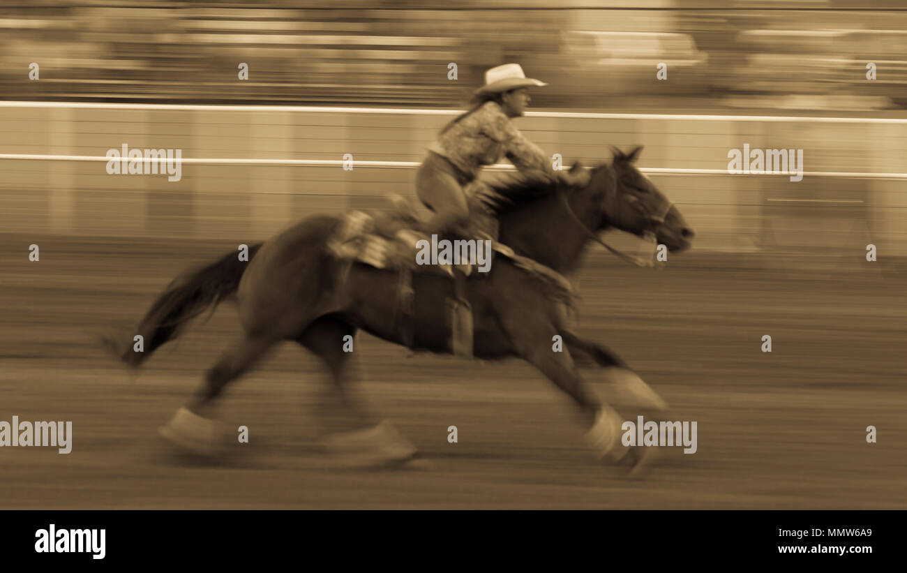 JULY 22, 2017 NORWOOD COLORADO - Cowgirl rides fast for best time ...